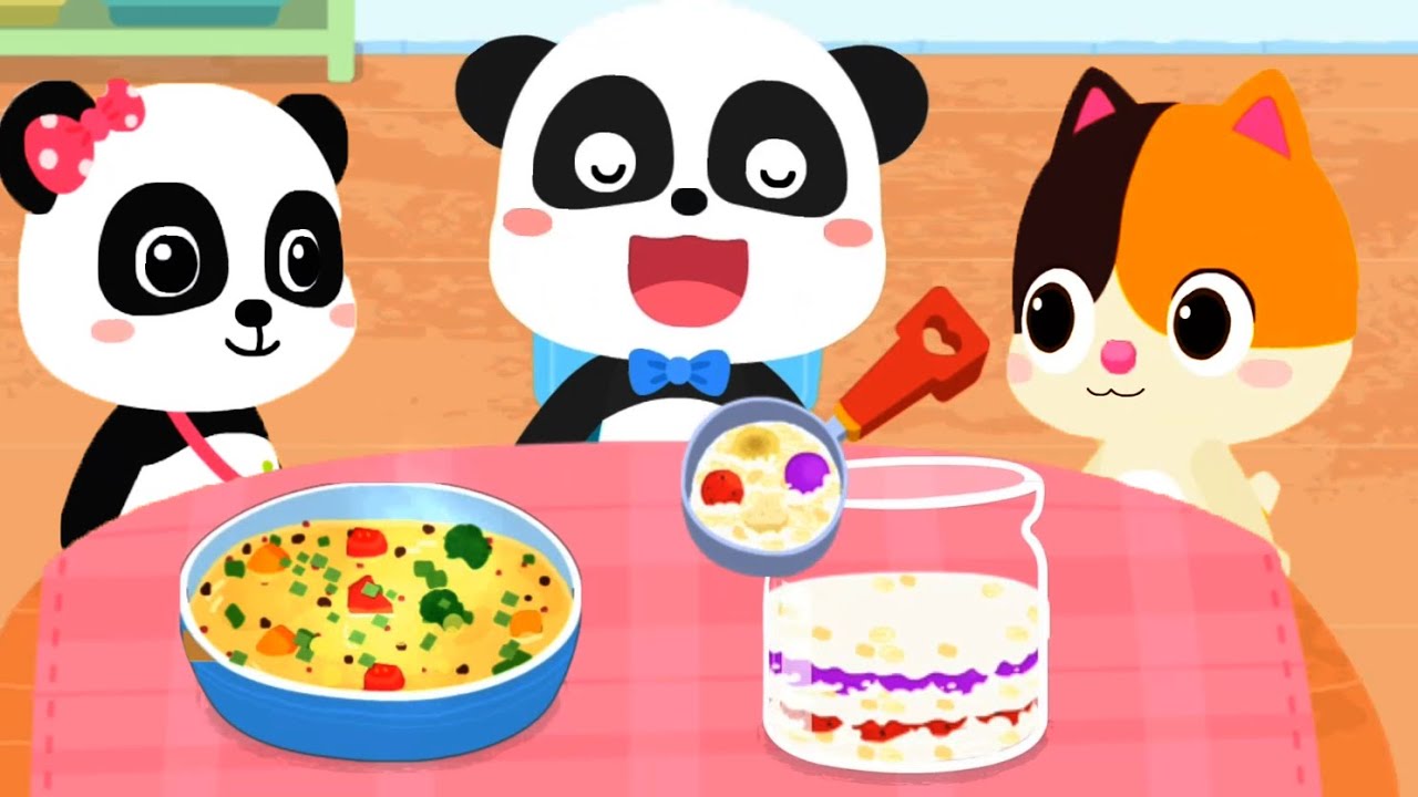 Baby Panda's Healthy Food | Join The Fun Cooking Party | Babybus ...